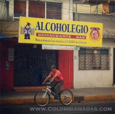 Colombianadas - Alcoholegio Bar - Colombianadas